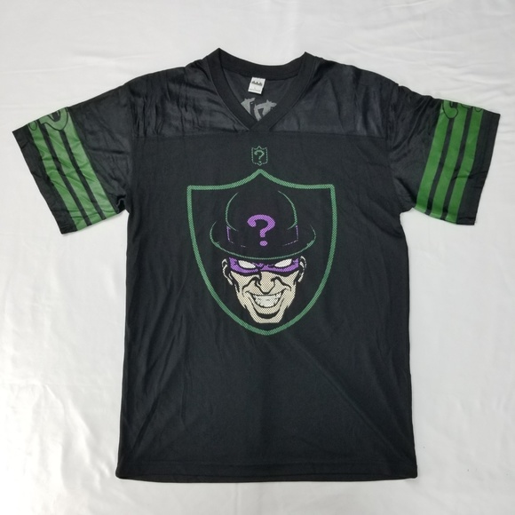 The Riddler | Shirts | The Riddler Sport Jersey Licensed Dc Comics ...